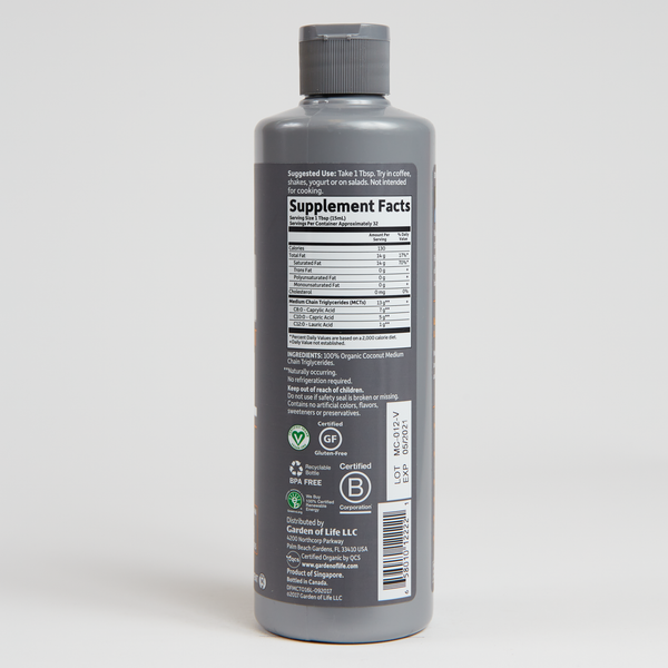 Garden Of Life Dr. Formulated Coconut MCT Oil - 16 oz - Mustard Seed ...